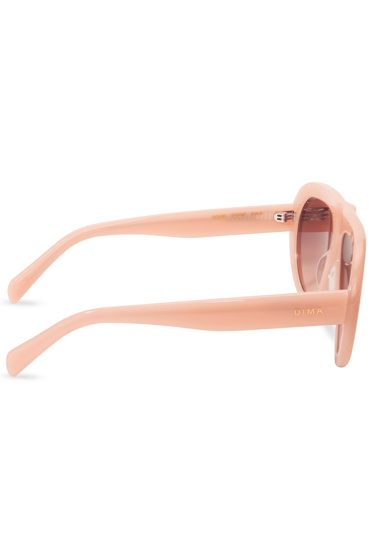 Aggie Womens Pink Shield Sunglasses - Pink Mirror Lens | DIMA Eyewear ...