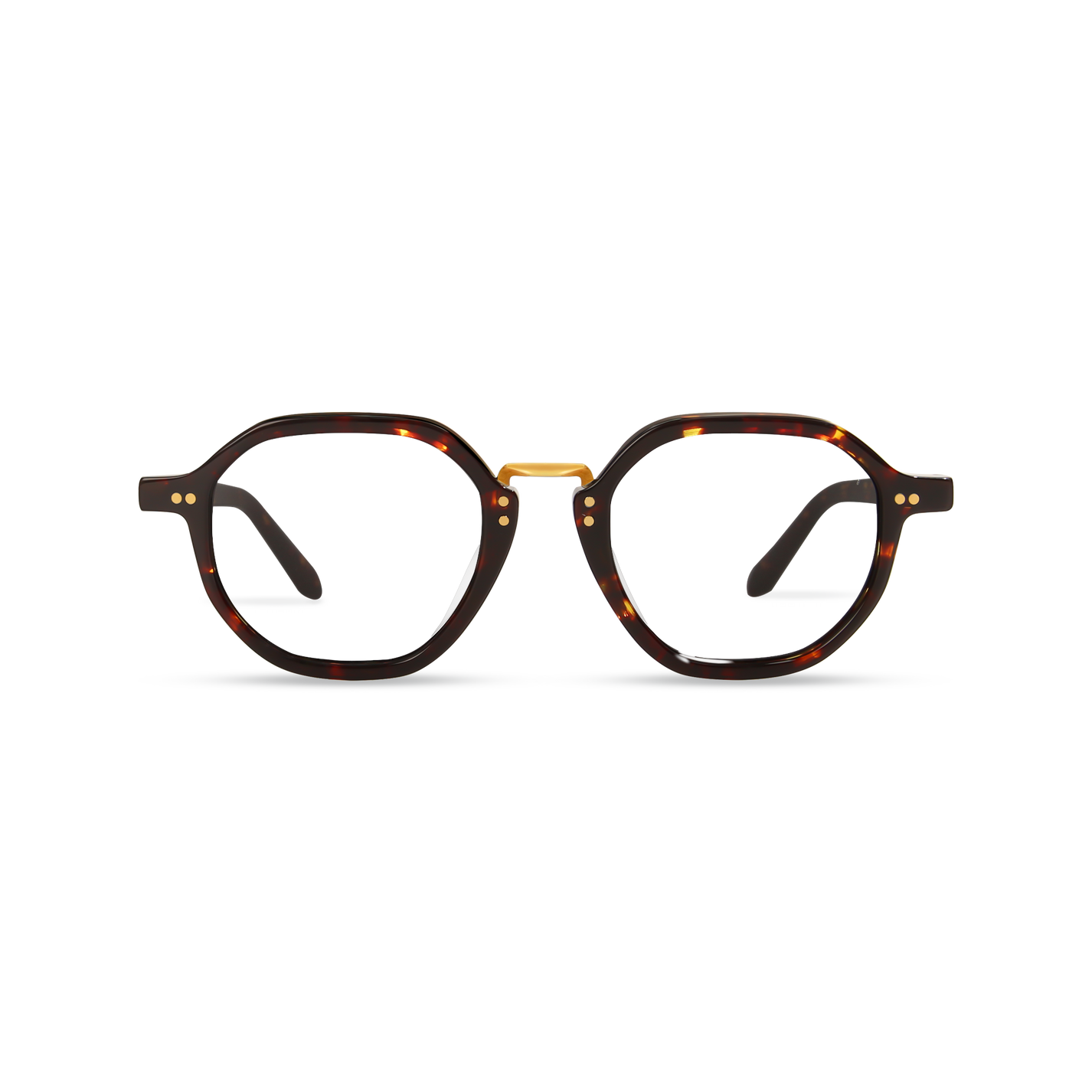 Luxis Retro Round Dark Tortoise Glasses for Womens | DIMA Eyewear ...